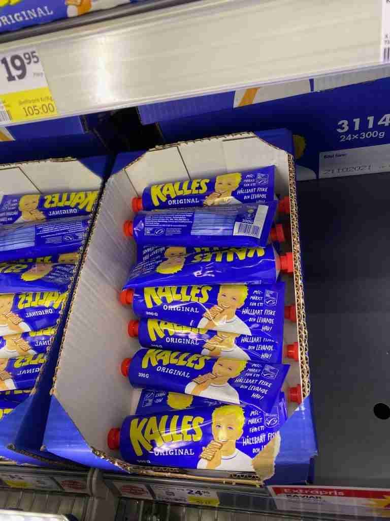 Kalles original caviar - A US Expat's Guide to Life in Sweden